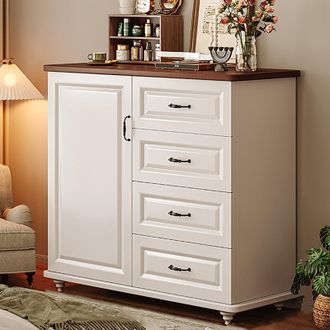 Generic Eingangstisch mit Schubladen und T&uuml;ren, Sideboard, Buffetschr&auml;nke mit Stauraum, Konsolentisch for Wohnzimmer, Foyer und Flur, geeignet for mehrere Sze