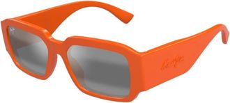 Maui Jim Stylische Sonnenbrille f&uuml;r Outdoor-Aktivit&auml;ten - - Accessories - unisex - Grau - 55 MM