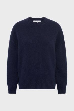 Gerard Darel Pull &agrave; col rond en laine - JEANNIC - Marine