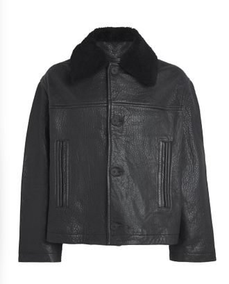 STUDIO NICHOLSON Del Leather Jacket Size M