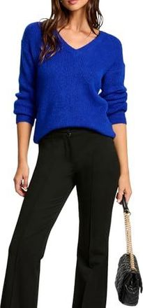 Morgan Femme 242-matild3 Pull-Over, Bleu Electrique, S EU