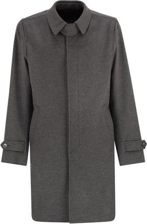 Herno Homme, Manteaux, Gris, Taille: XL Manteau en laine vierge et cachemire