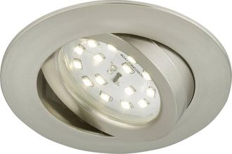 Briloner Briloner Leuchten LED Einbauleuchte, Einbaustrahler, LED Strahler, Spots, Deckenstrahler, Deckenspot, Lampen Wohnzimmer, LED Einbaustrahler 230v, Deck