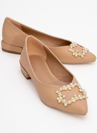 Prologue Ghent Perle Verziert Ballerina Damen