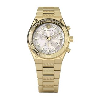 Versace Sporty Greca Chronograph Uhr - - Accessories - Herren - Mehrfarbig - ONE SIZE