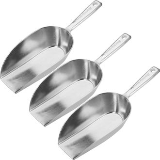 Westmark Haushaltsschaufeln Hygia - 3 praktische Schaufeln zum sauberen Dosieren von trockenen Zutaten wie Zucker und Gewürzen oder Tierfutter und Süßigkeiten 