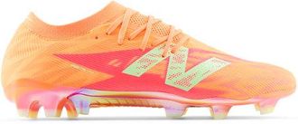 New Balance Unisexe FURON ELITE FG V8 en Orange/Rouge/Vert, Taille 40.5 Large