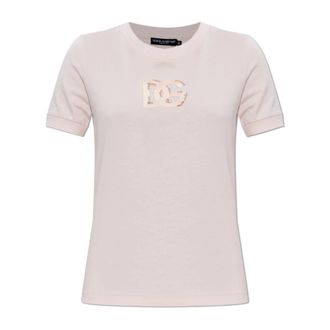 Dolce & Gabbana T-Shirts - - Tops - Damen - Rosa - XS