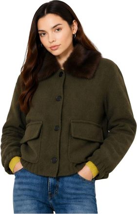 Kocca Femme, Vestes, Vert, Taille: 38 FR Hoswald Jacket