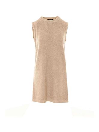 Fabiana Filippi Robe Au Genou - Blanc