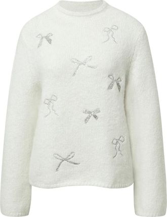 s.Oliver Damen, Strickwaren, Weiß, SGröße