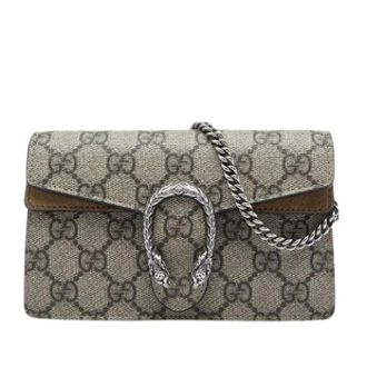 Gucci Pre-owned Vintage Suede Crossbody Bag - - Pre-owned - Damen - Beige - ONE SIZE