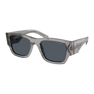 Prada Rechteckige Sonnenbrille - - Accessories - Herren - Grau - 54 MM
