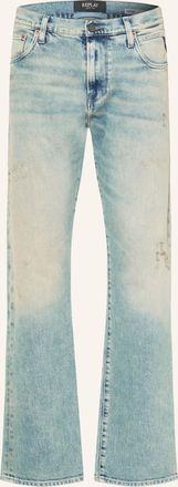 Replay Jeans Aideen Straight Fit blau