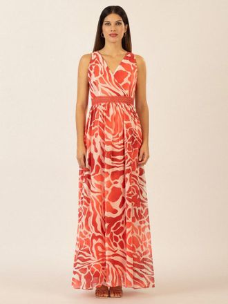 Apart Abendkleid mit All-Over-Druckdesign