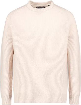 Marc O'Polo Herren Pullover beige unifarben
