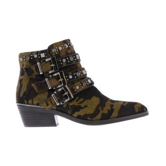 Paris Punk Femme, Chaussures, Multicolore, Taille: 38 EU Western Fashion Leopard