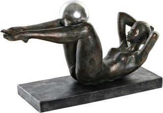 DKD Home Decor Dekorative Figur der Marke Kupferharz (29,5 x 13,5 x 17 cm) (Referenz: S3019638)