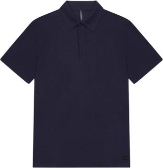 Suns Homme, Tops, Bleu, Taille: M Polo Cr&ecirc;pe