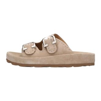 Stefano Lauran Dk56658 Slider - - Shoes - Damen - Beige - 38 EU