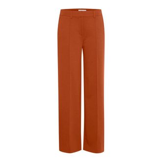 Ichi Ichi - Pantalon - Femme - Pantalons - Orange - Taille: 44 FR