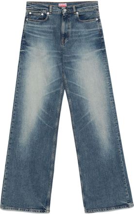 Kenzo jean &agrave; coupe droite - Bleu