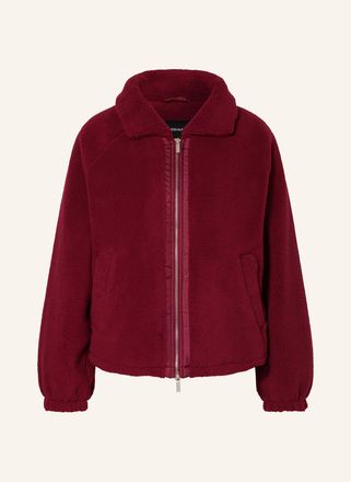 Pegador Pegador Teddyfell-Jacke Enn rot