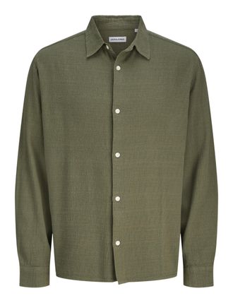 Jack & Jones Jjleo Jacquard Shirt Ls