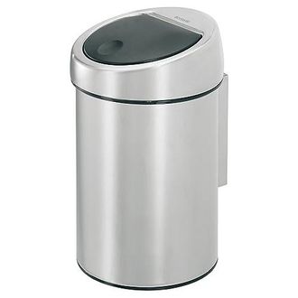 Brabantia Poubelle Touch Bin Seau Int&eacute;rieur Plastique 3L - Matt Inox