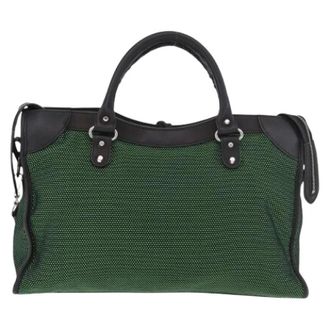 Balenciaga Sac &agrave; main vintage pr&eacute;-poss&eacute;d&eacute; - Femme - Pre-owned - Vert - Taille: ONE Size