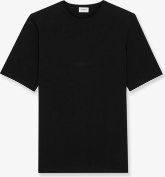 Saint Laurent Cotton t-shirt - SAINT LAURENT - gender_Man