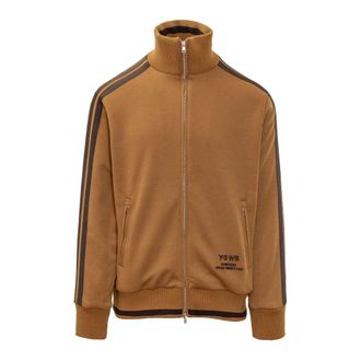 Yohji Yamamoto Track Top - - Sweatshirts & Hoodies - Herren - Braun - M