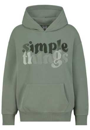 Sublevel Kapuzenpullover Damen Hoodie Kapuzenpullover bestickt Sweater, Kapuzensweatshirt mit K&auml;ngurutasche, mit Kapuze