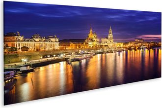Islandburner Bild auf Leinwand Dresden Deutschland Skyline Der Innenstadt Bilder Wandbilder Poster