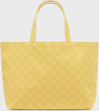 Gerard Darel Sac en toile monogramm&eacute;e - LOLITA - Citron/Vanille