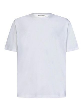 Jil Sander Pull Col Rond - Blanc