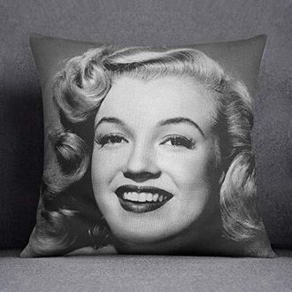 Bonamaison Le Jardin du Lin Kissenhüllen, Cotton, Mehrfarbig, 45x45