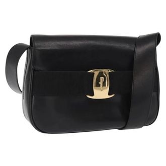 Ferragamo Pre-owned Ledertasche - - Pre-owned - Damen - Schwarzk - ONE SIZE