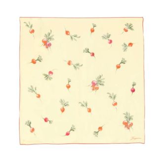 Jacquemus Homme, Accessoires, Jaune, Taille: ONE Size Silk Scarf