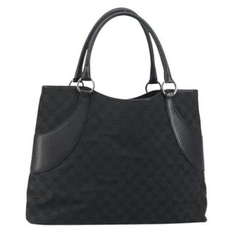 Gucci Pre-owned Canvas Handtasche - - Pre-owned - Damen - Schwarzk - ONE SIZE