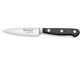 Wüsthof Classic Gemüsemesser 9 cm, Schwarz,silber