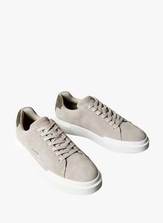 Calvin Klein Baskets basses en cuir su&egrave;de