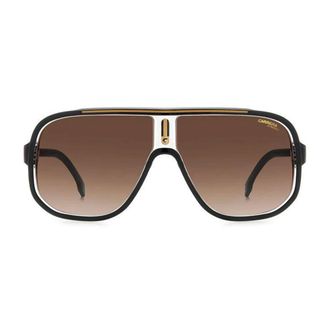 Carrera unisex, Accessoires, Noir, Taille: 63 MM Lunettes de Soleil R&eacute;troavigator avec Verres Polaris&eacute;s