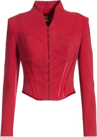 Elisabetta Franchi JACKEN & M&Auml;NTEL - Jacken und Anoraks auf YOOX.COM