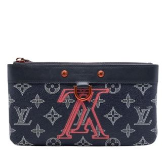 Louis Vuitton Pre-owned Toile trousses-de-toilette - Femme - Pre-owned - Bleu - Taille: ONE Size