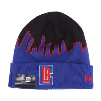New Era Homme, Accessoires, Multicolore, Taille: ONE Size Bonnet Tricoté NBA Los Angeles Clippers