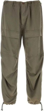 Magliano Homme, Pantalons, Vert, Taille: L Drawstring-Ankle Cargo Pantalons