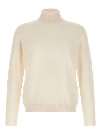 Zanone Pull Col Roul&eacute; - Blanc
