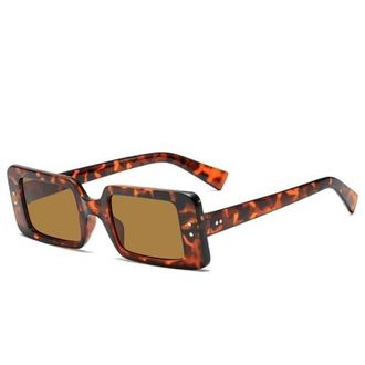 Generic Lunettes De Soleil Carr&eacute;es &Agrave; Petite Monture For Homme, Id&eacute;ales For Les Vacances Et La Conduite En Ext&eacute;rieur(Multi-colored)