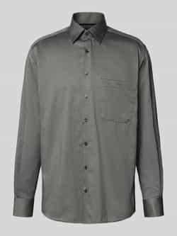 Eterna Comfort Fit Business-Hemd mit Knopfleiste